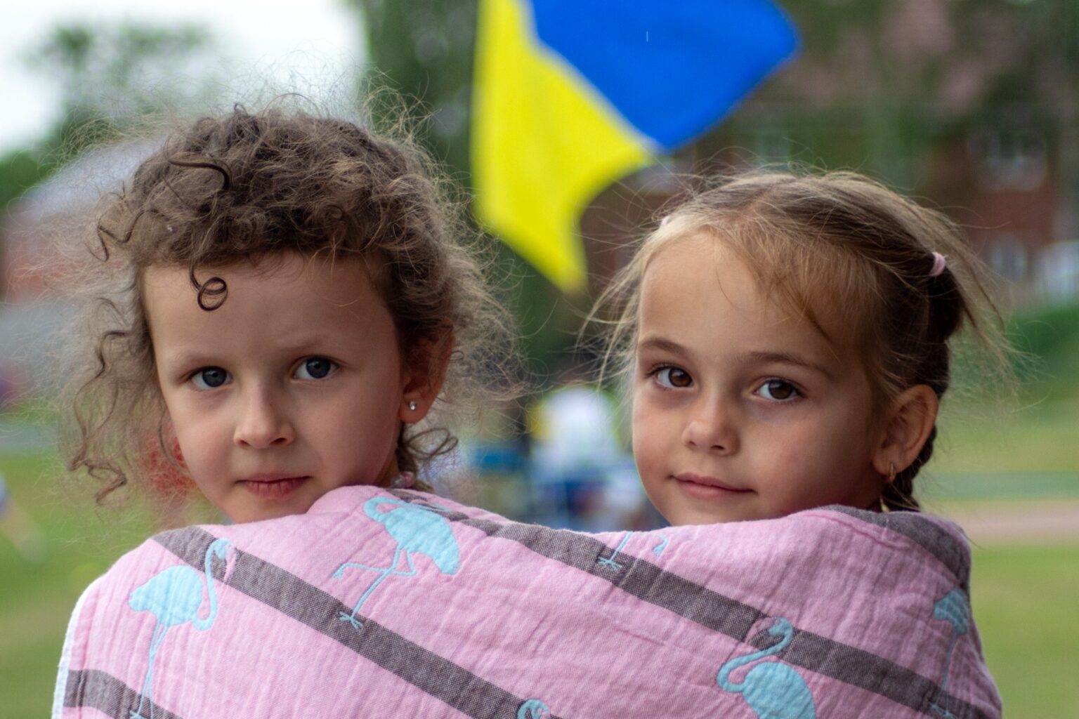 Ukrainian Families Enjoy Sports Day Thanks To Worcestershire School